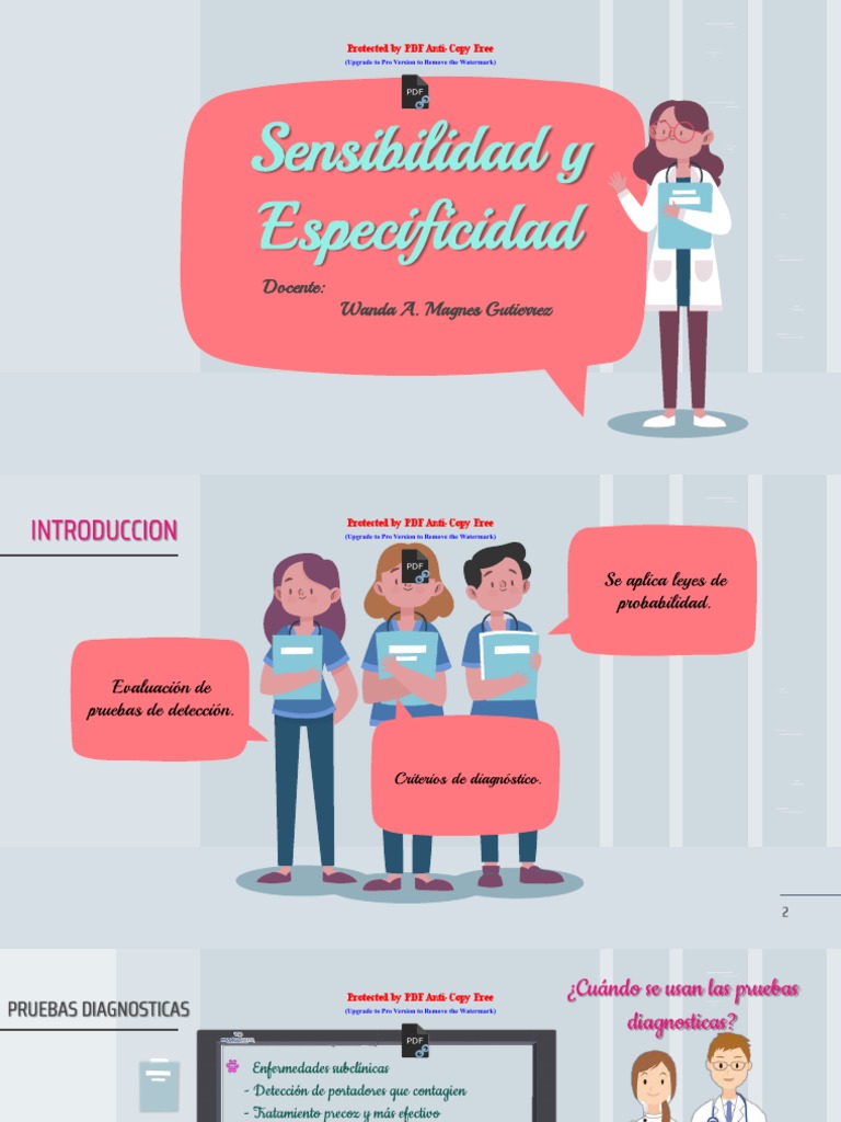 Especificidad y Sensibilidad | PDF | Computers