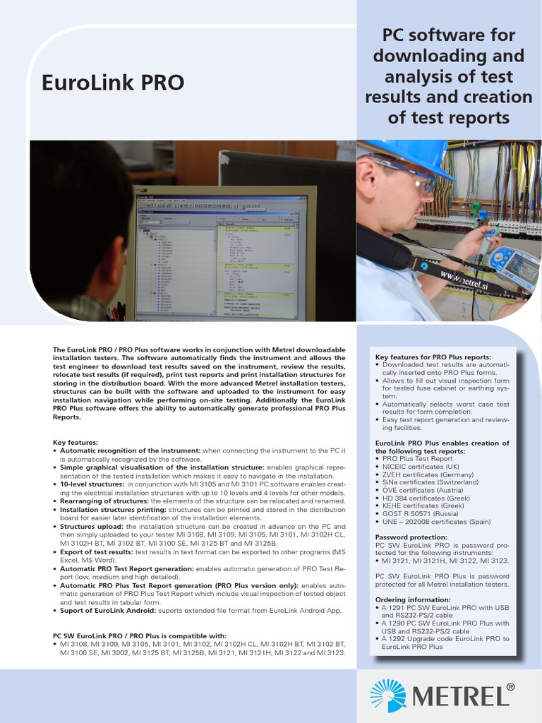 EuroLink PRO PDF | PDF | Software Testing | Computing