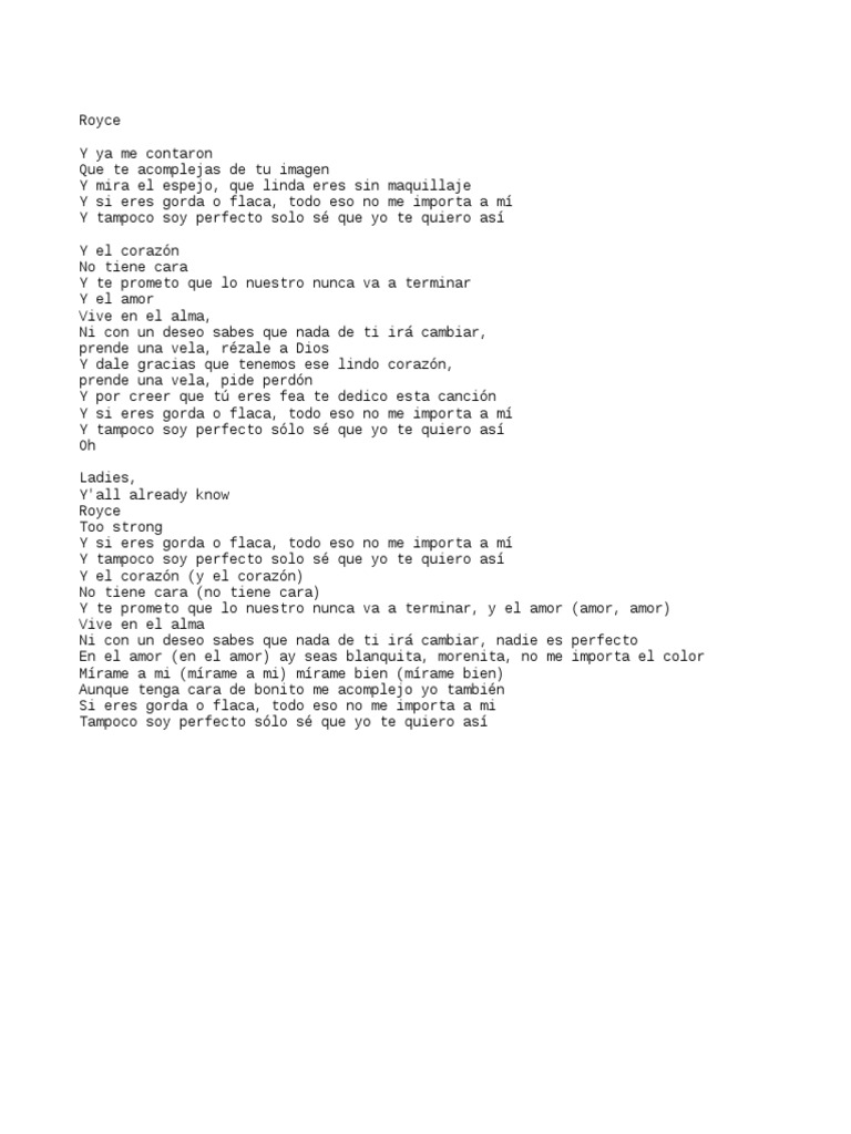 Prince Royce - Corazon Sin Cara | PDF