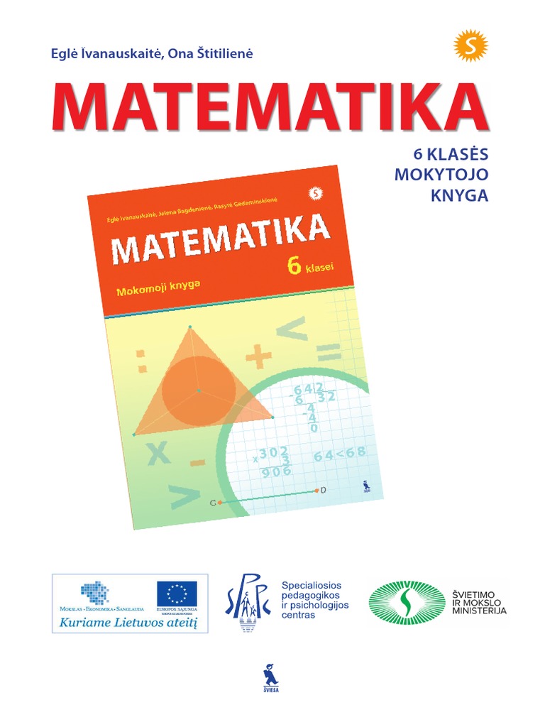 Matematika 6 KL Mokytojo Knyga PDF | PDF