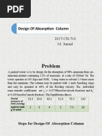 Fixed Bed Adsorption Column Design | PDF | Adsorption | Chemical ...