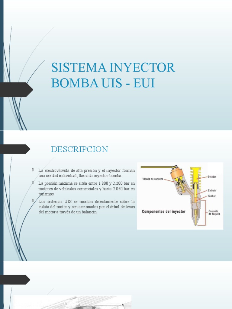 Sistema Inyector Bomba Uis Eui | PDF | Inyección de combustible ...