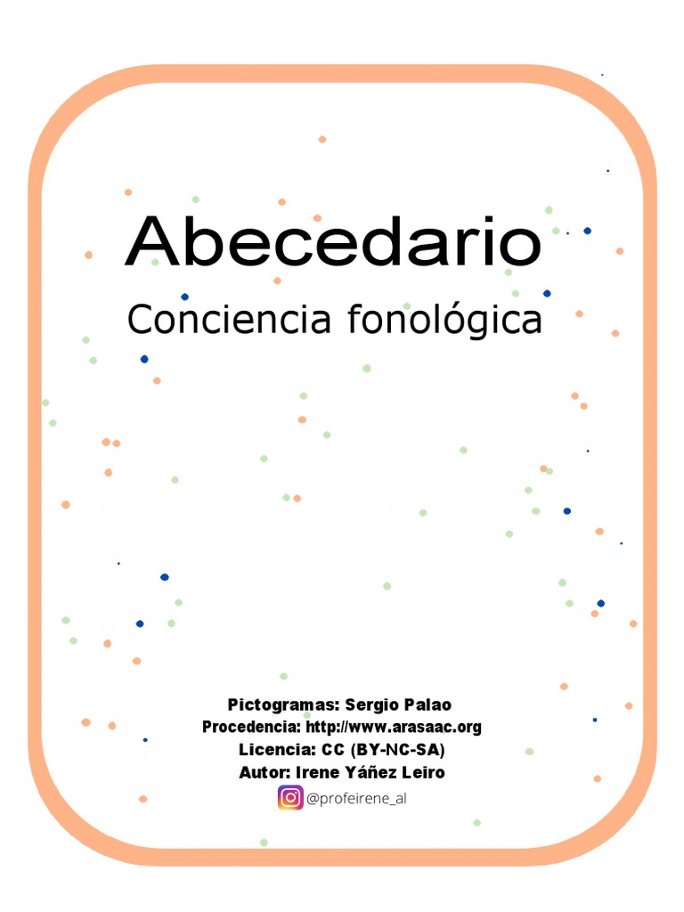 Material TEACCH Abecedario Conciencia Fonologica | PDF