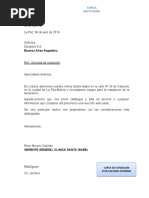 Modelo de Carta Solicitud de Catálogos | PDF