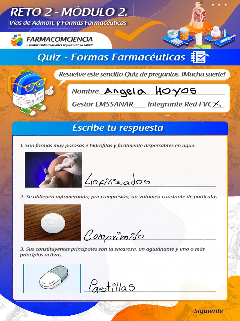 Reto 2 Modulo 2 | PDF | Tableta (Farmacia) | Medicamentos con receta