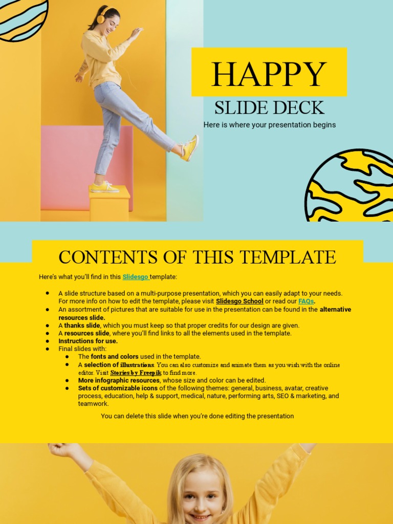 Happy Slide Deck by Slidesgo | PDF | Solar System | Planets