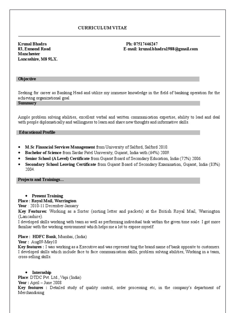 Curriculum Vitae: (Lancashire) | PDF | Behavior Modification | Cognition