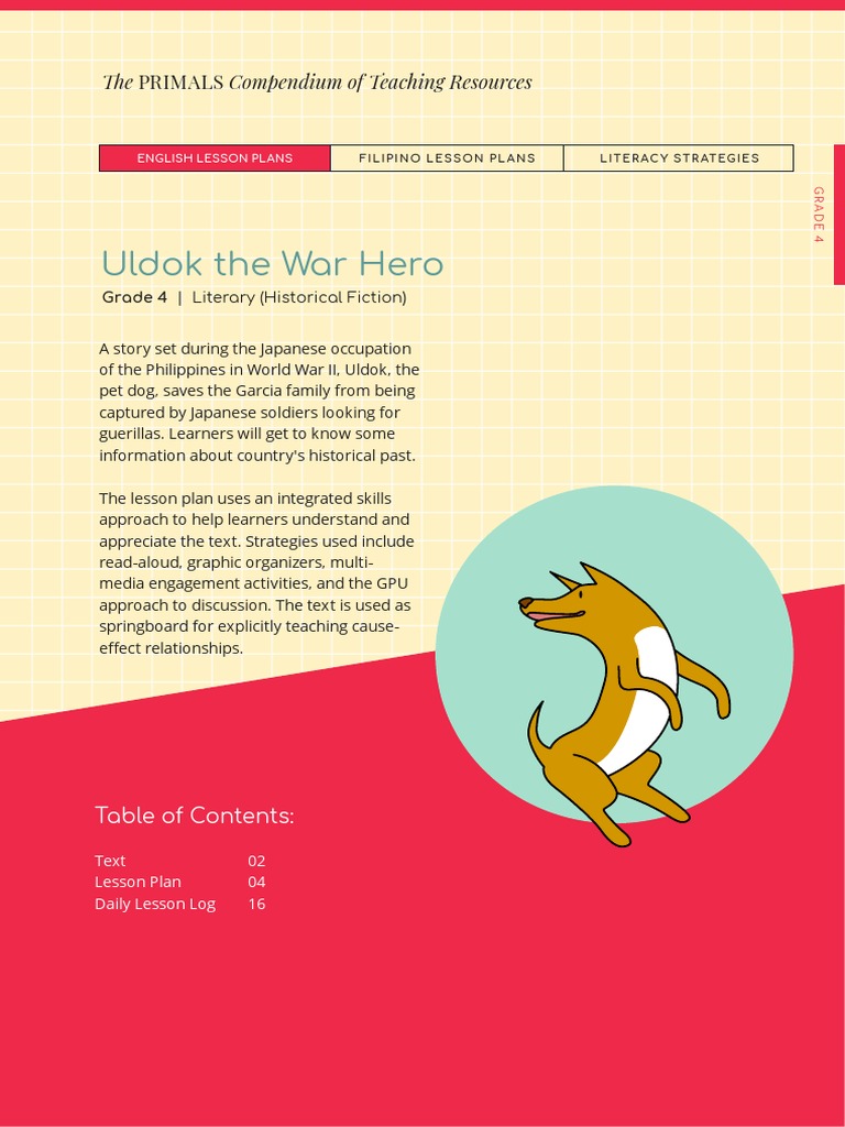 ENG-G4-LP-Uldok The War Hero PDF | PDF | Nonverbal Communication ...