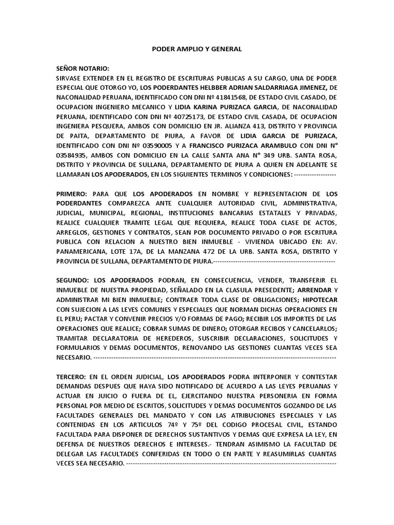 1 Modelo de Poder Amplio y General2 | PDF | Dinero | Gobierno