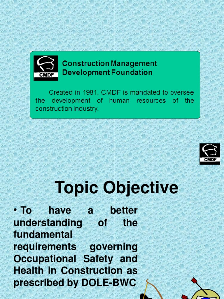 4.dole Regulations On Safety Standards in Constr | PDF | Demolition ...
