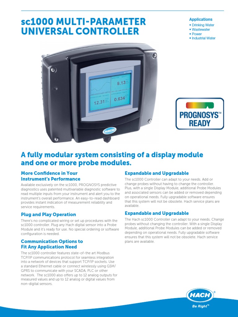 Sc1000 Multi-Parameter Universal Controller | PDF | General Packet Radio Service ...
