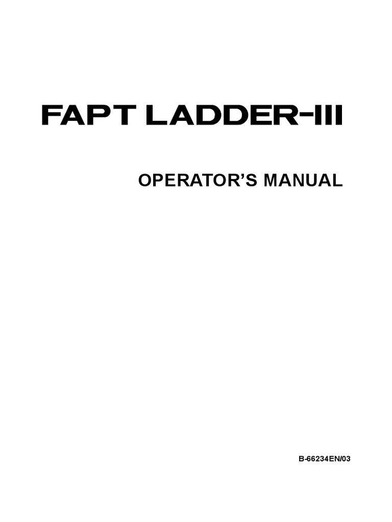 FANUCCNCPMCLadder03 PDF | Download Free PDF | Subroutine | Computer Program