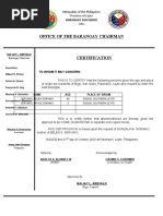 Brgy. Permit To Disco | PDF