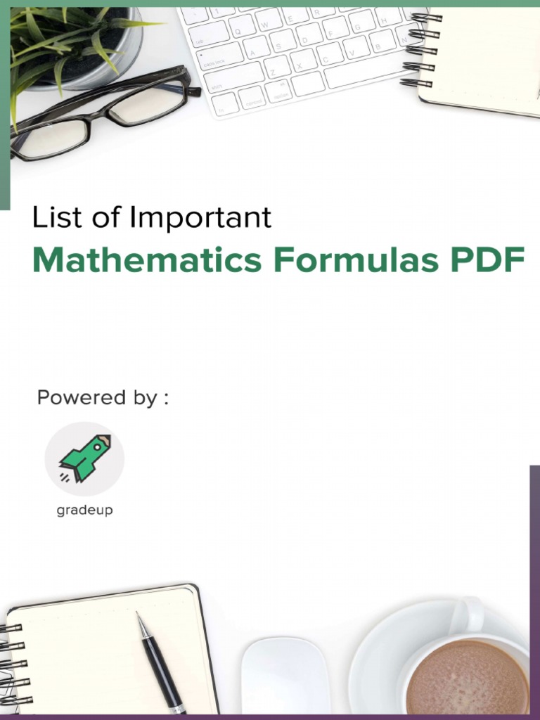 Railway Maths Formulas List PDF | PDF | Area | Rectangle