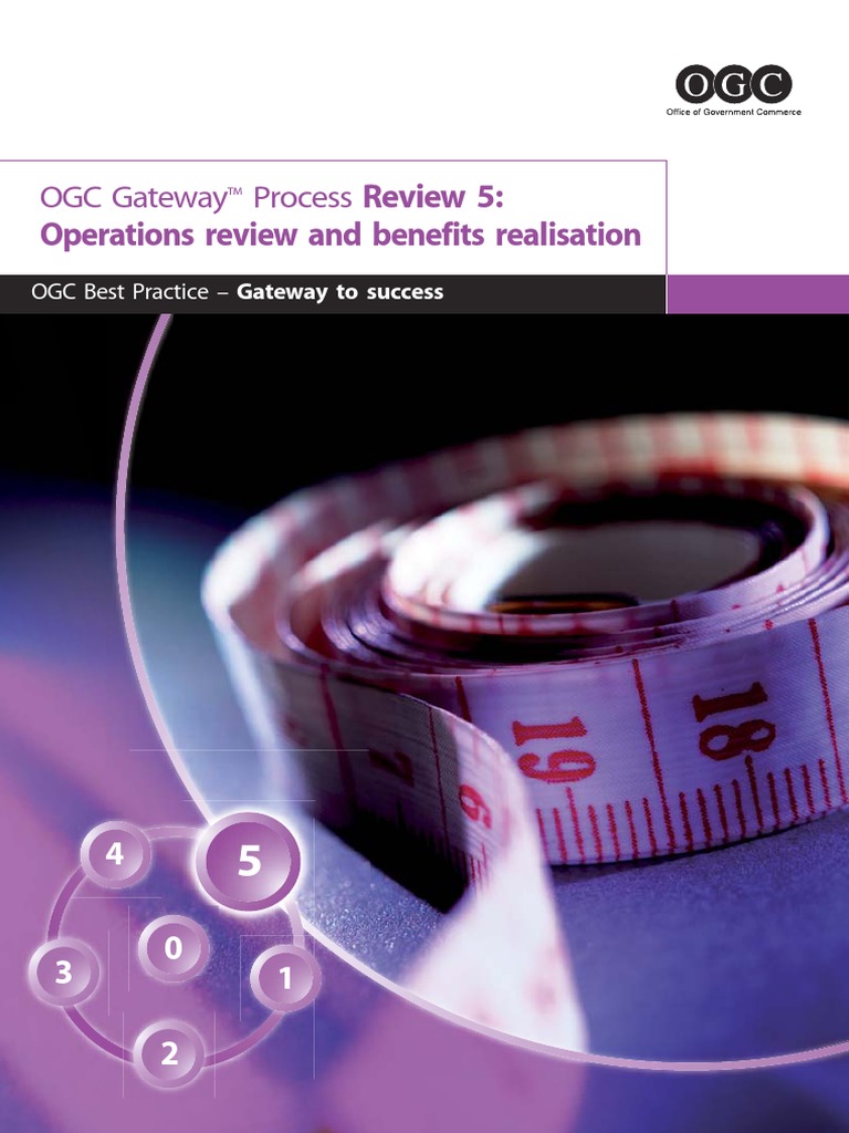OGC Gateway Process Review 5:: Operations Review and Benefits ...