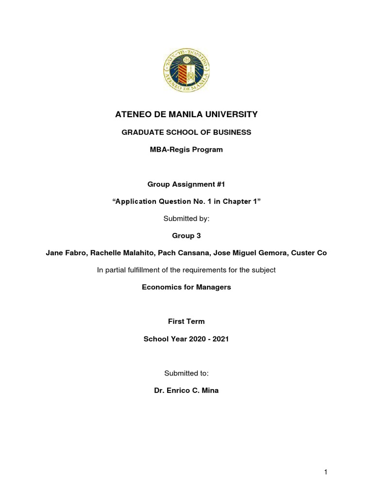 Group 3 - Assignment Number-01 | PDF | Microeconomics | Car