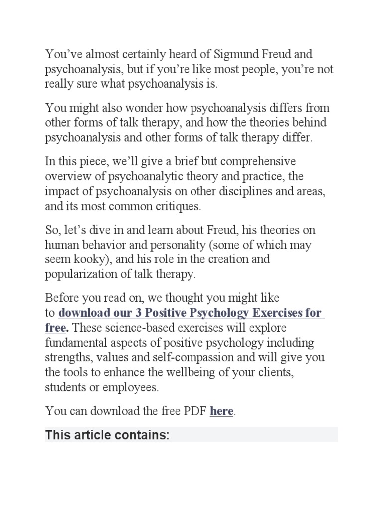 Our 3 Positive Psychology Exercises For Free: - These Science-Based ...