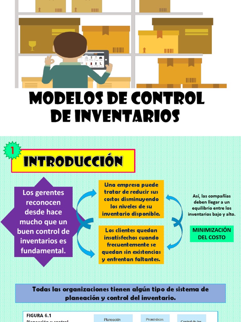 Modelos de Control de Inventarios | PDF | Inventario | Software