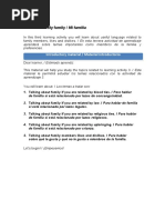 Actividades en inglés sobre la familia | PDF | Familia | Lingüística