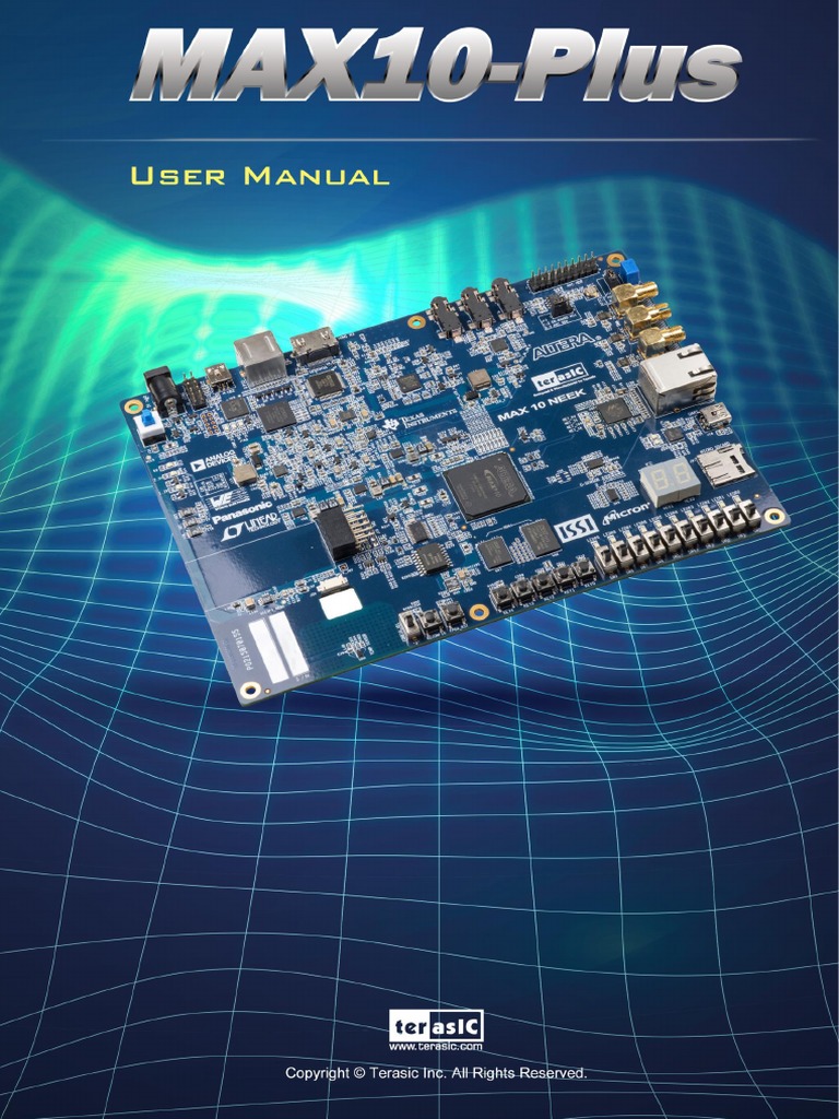 MAX 10 Plus User Manual | PDF | Video | Field Programmable Gate Array