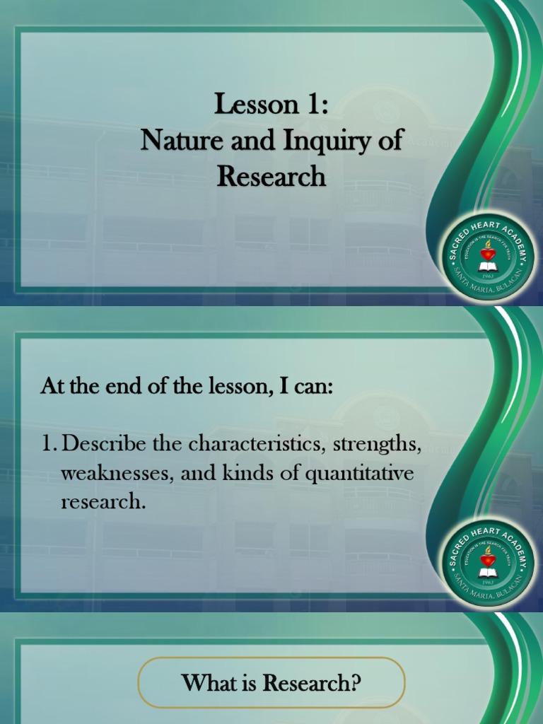 Understanding Quantitative Research Basics | PDF | Quantitative Research | Experiment