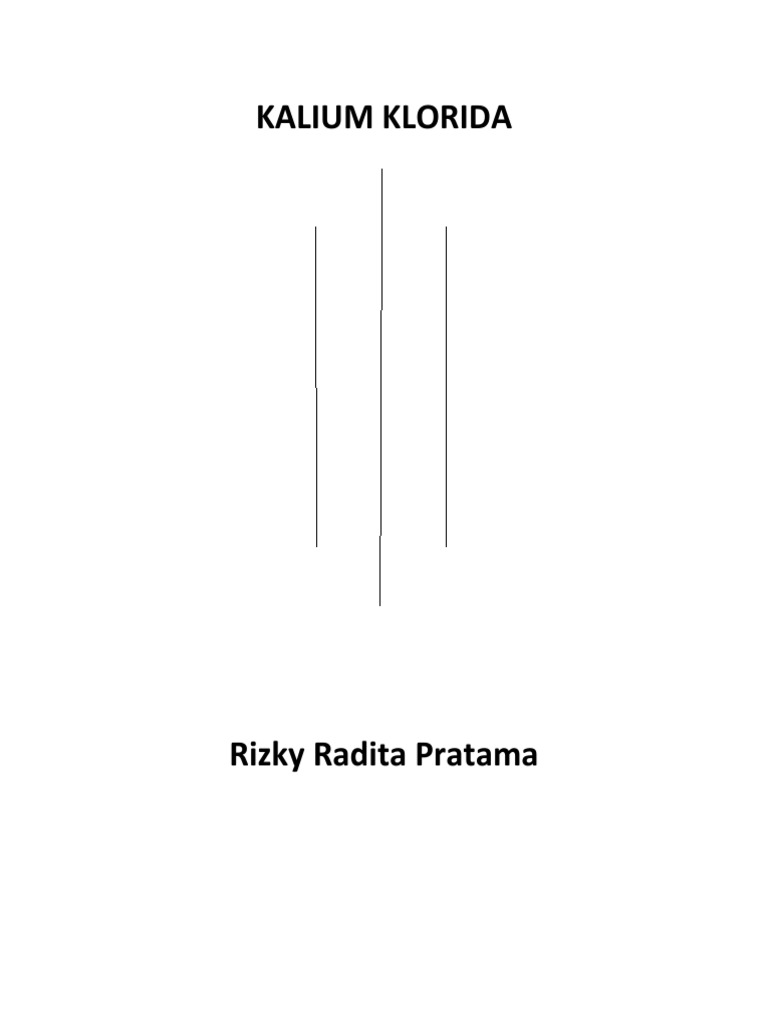 Rumus dan Sifat Kalium Klorida | PDF
