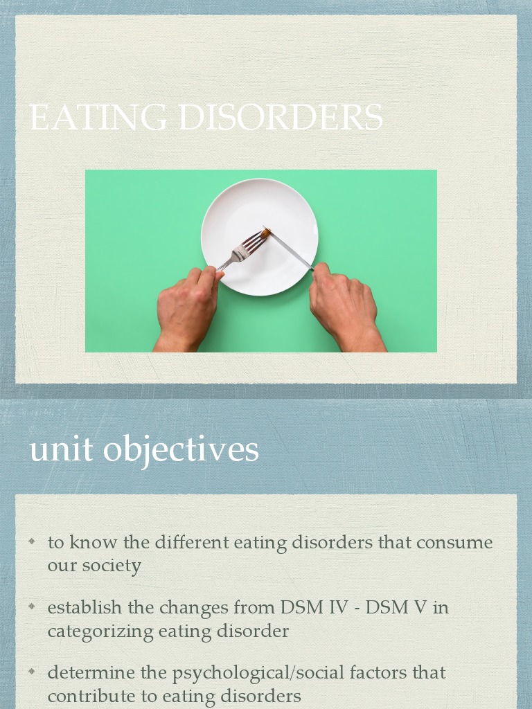 Understanding Eating Disorders: Types & Signs | PDF | Eating Disorder ...