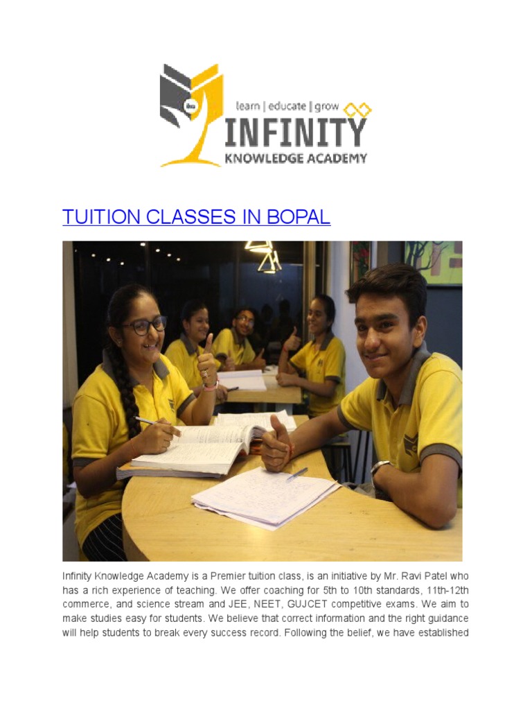 Infinity Knowledge Academy | PDF | Test (Assessment) | Teachers