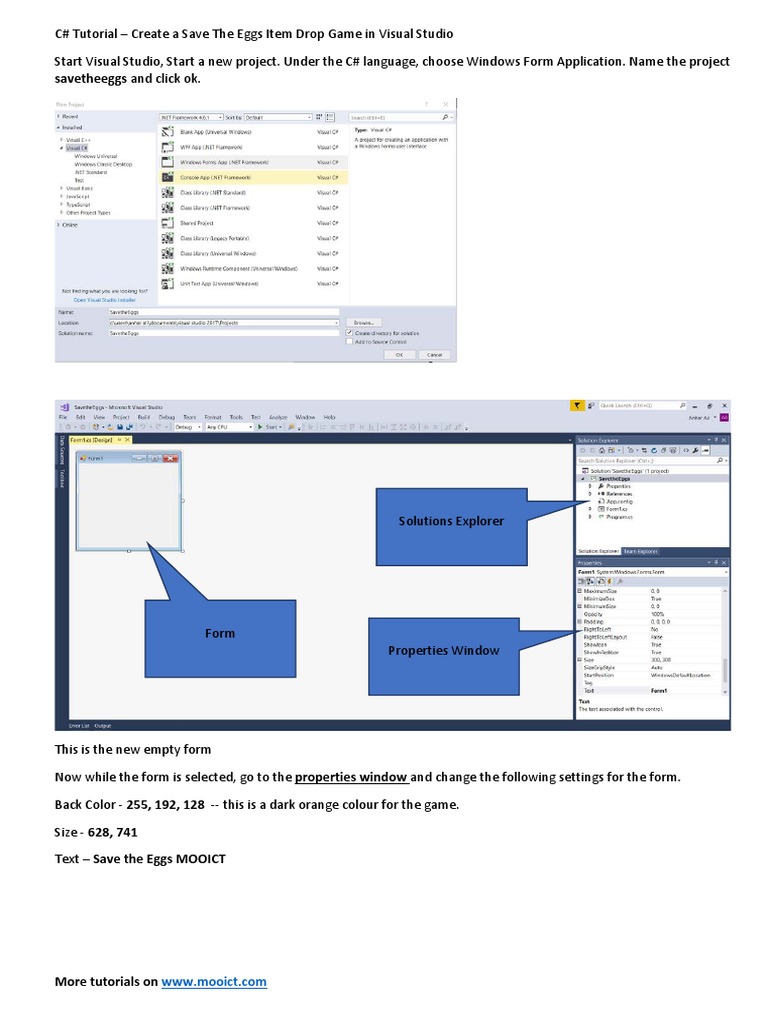 C Sharp Create A Save The Eggs Item Drop Game2 Pdf Boolean Data