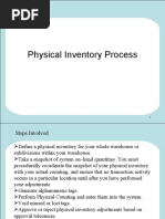 SAP MM Physical Inventory Process | PDF | Inventory | Logistics