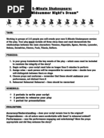 A Midsummer Night's Dream in Pictures Lesson Plan PDF | PDF | A ...