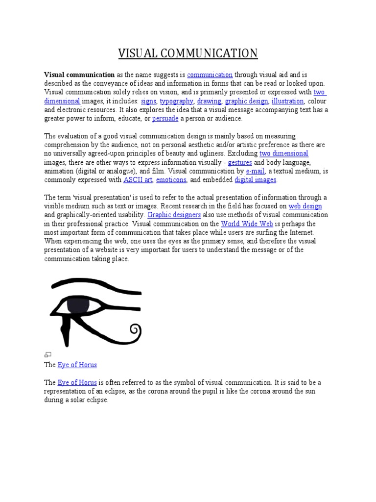 Visual Communication | PDF