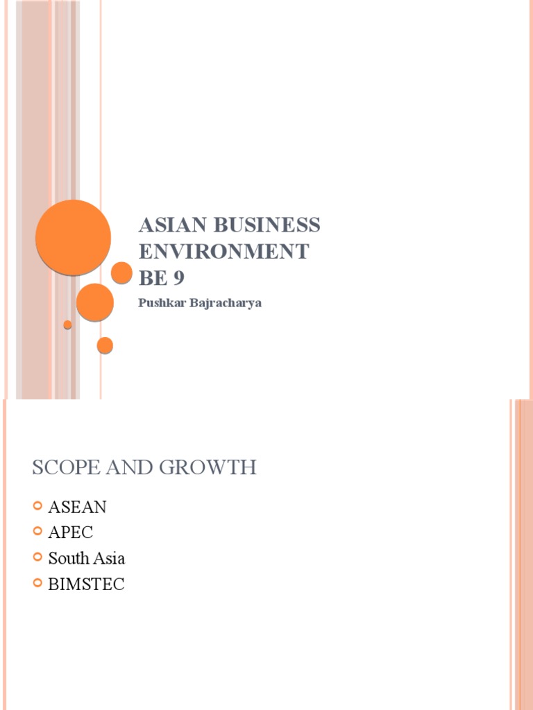 Asian Business Environment | PDF