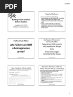 Hanen Program | PDF | Imitation | Conversation