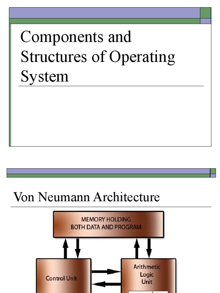 Lecture 3 Operating System Structures | PDF | Operating System ...