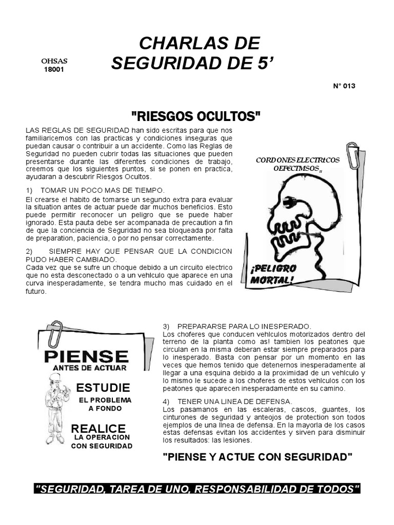 Riesgos Ocultos | PDF