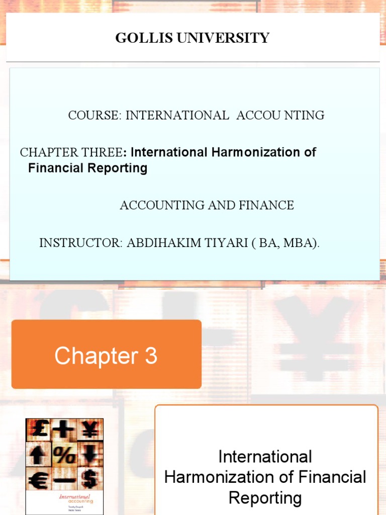 Chapter Three Golis University | PDF | Financial Accounting Standards Board | International ...