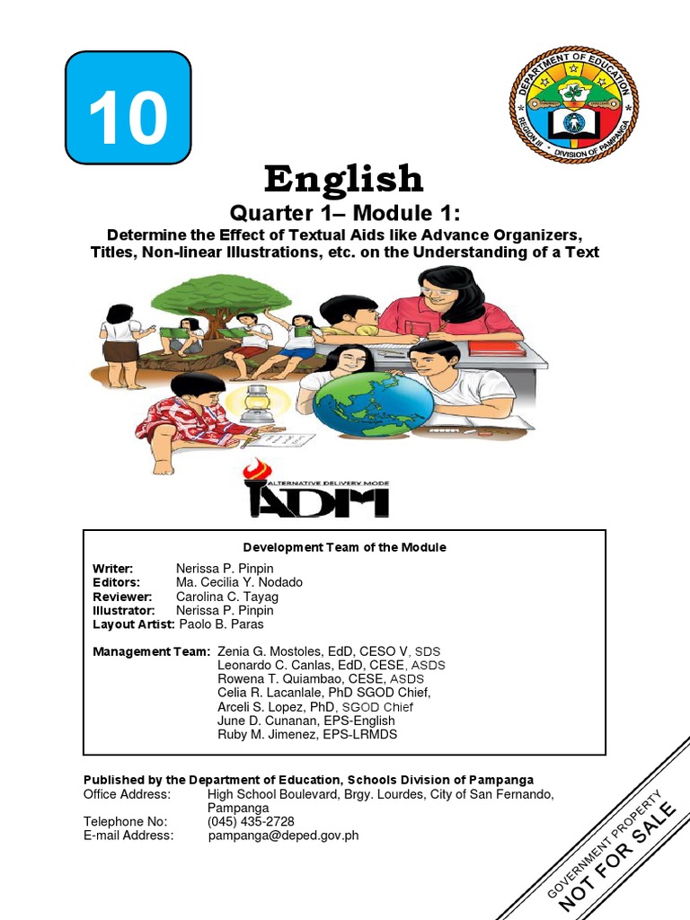 English: Quarter 1 - Module 1 | PDF | Influenza | Infographics