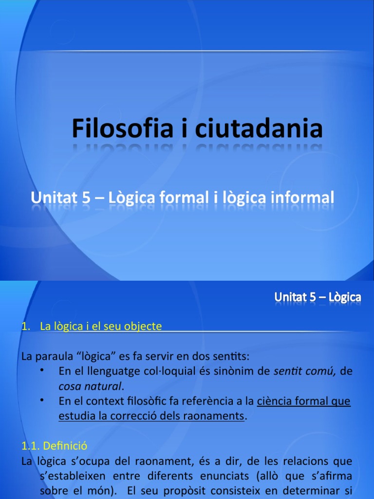 Powerpoint Logica | PDF