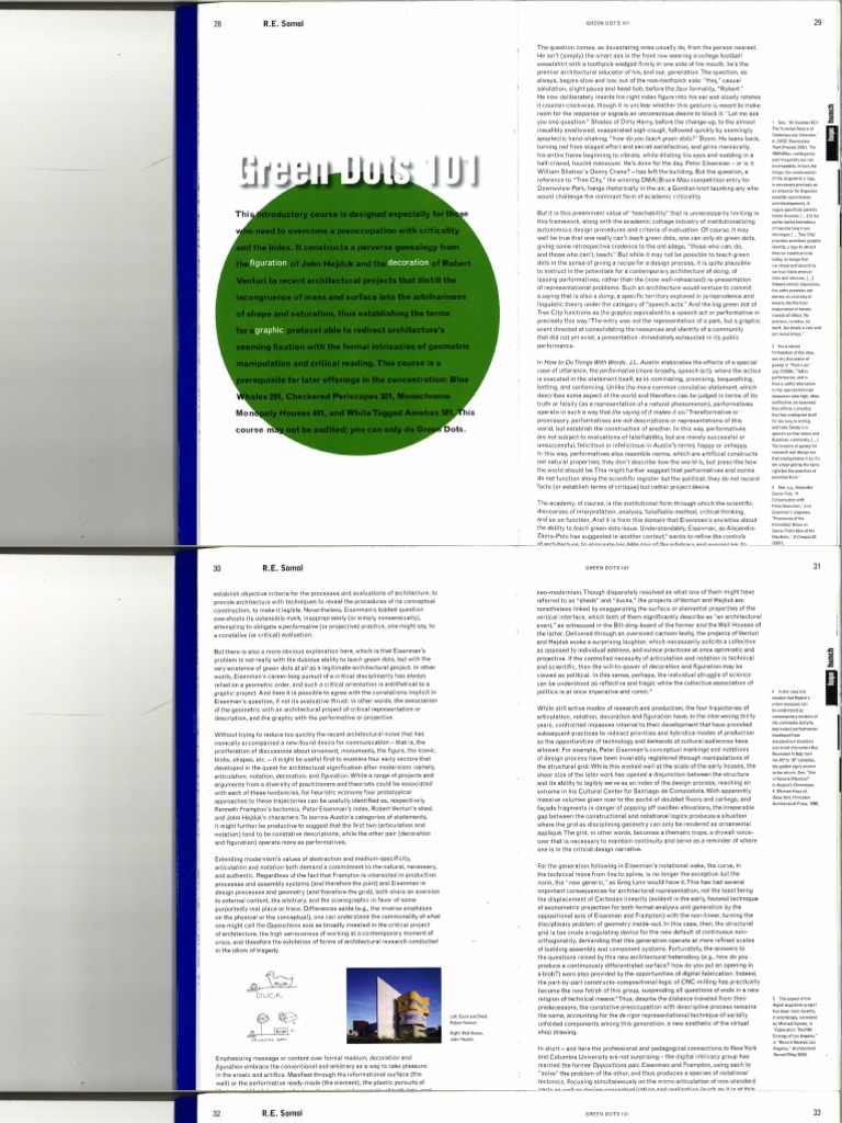 Green Dots - Bob Somol | PDF