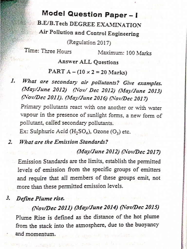 Model Question Apce | PDF