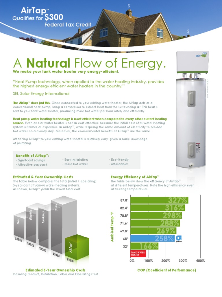 Airtap Brochure | PDF | Water Heating | Hvac