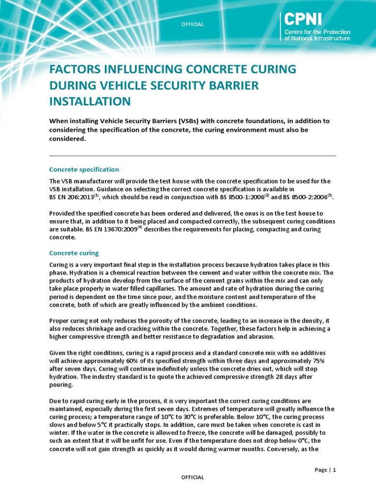 07-November-2014-Cpni Concrete Curing Guidance Note PDF | PDF ...
