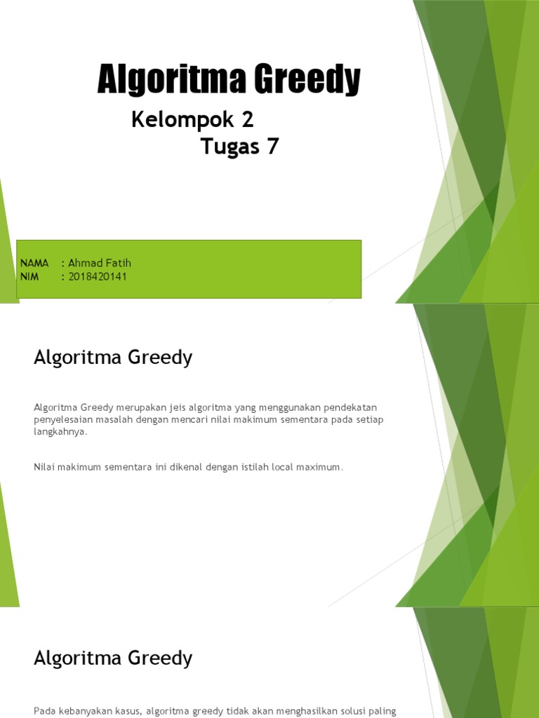 Algoritma Greedy Apptx | PDF