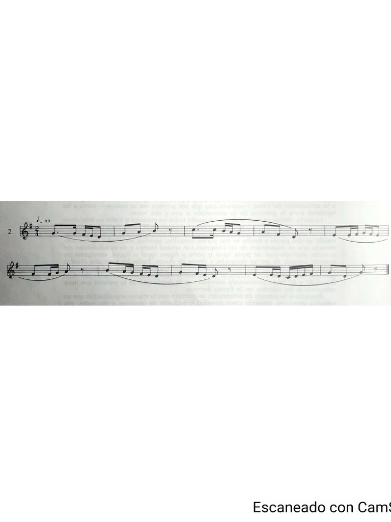 Lección de Fórmulas Rítmicas | PDF