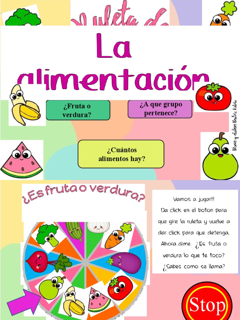 Ruleta de Alimentos | PDF