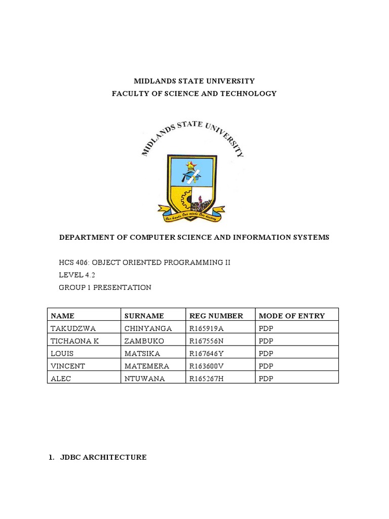 Java Group 1 | Download Free PDF | Application Programming Interface ...