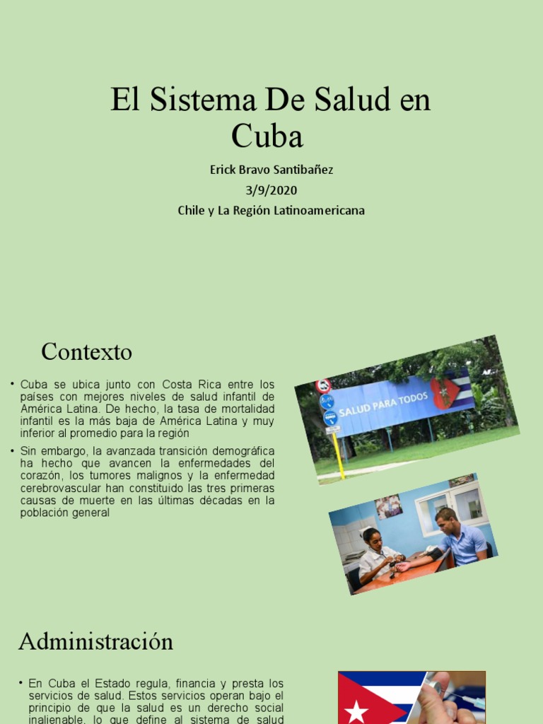 El Sistema de Salud en Cuba | PDF | Cuba | Sistema de salud