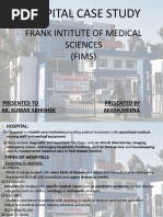 Case Study Hospital | PDF | Hvac | Ventilation (Architecture)