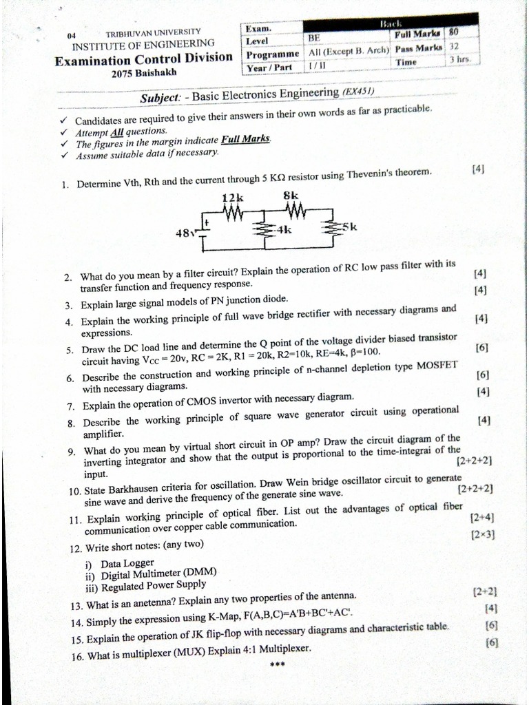Basic Electronics Engineering PDF | PDF